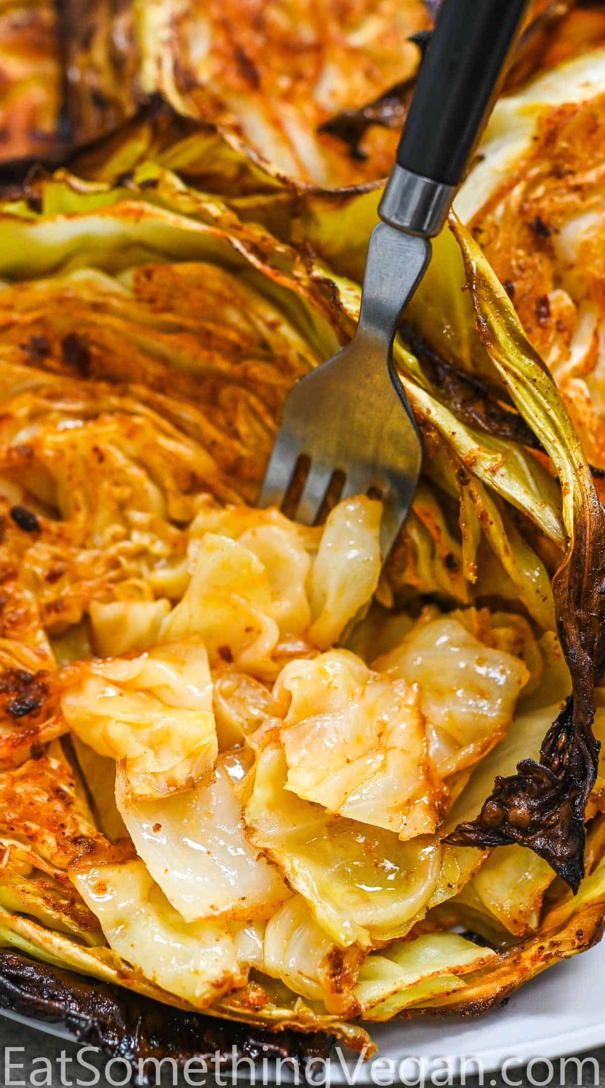 Roasted Cabbage Steaks - Eat Something Vegan