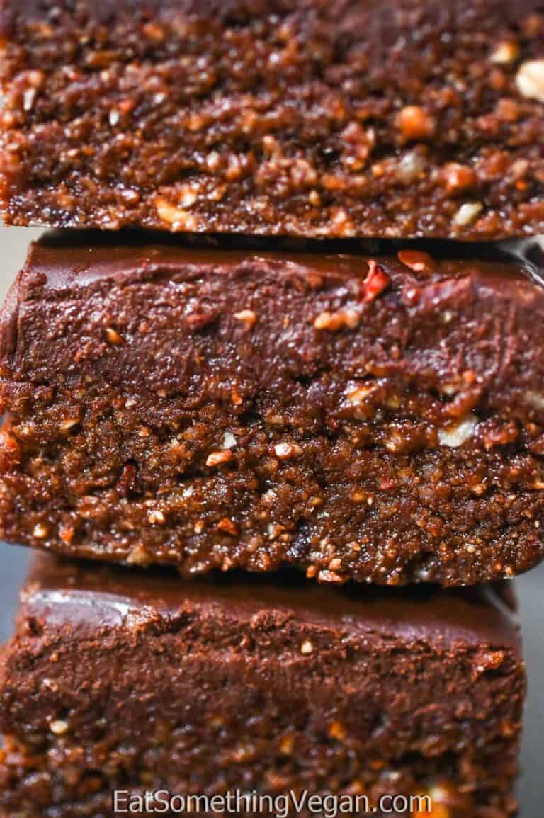 Hazelnut Chocolate Squares - Eat Something Vegan
