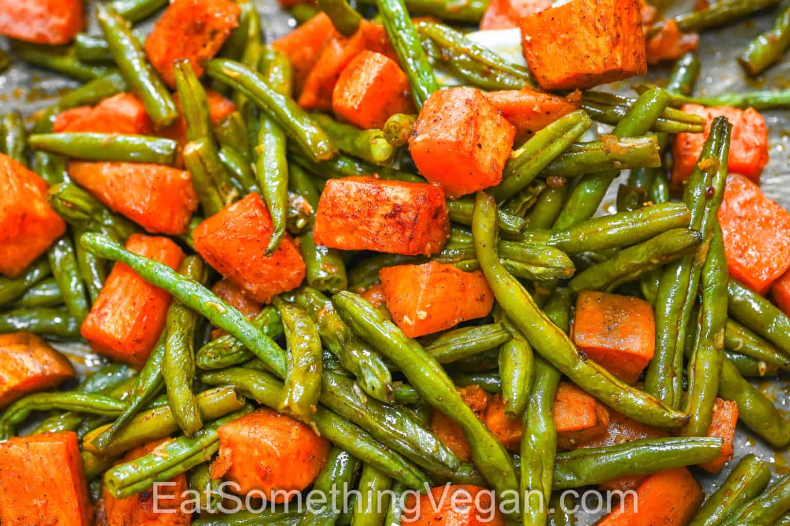 Sweet Potatoes and Green Beans