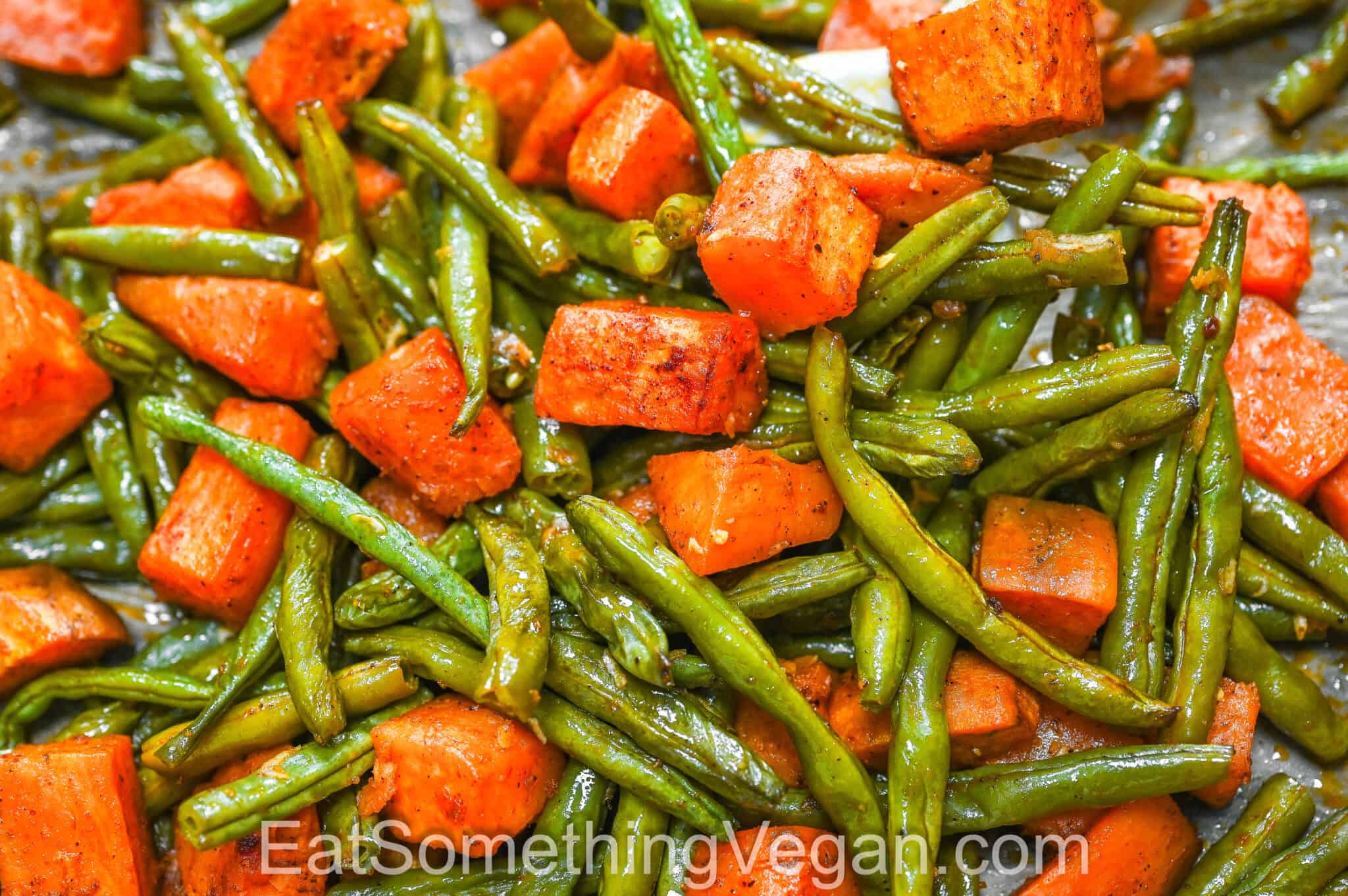 Sweet Potatoes and Green Beans