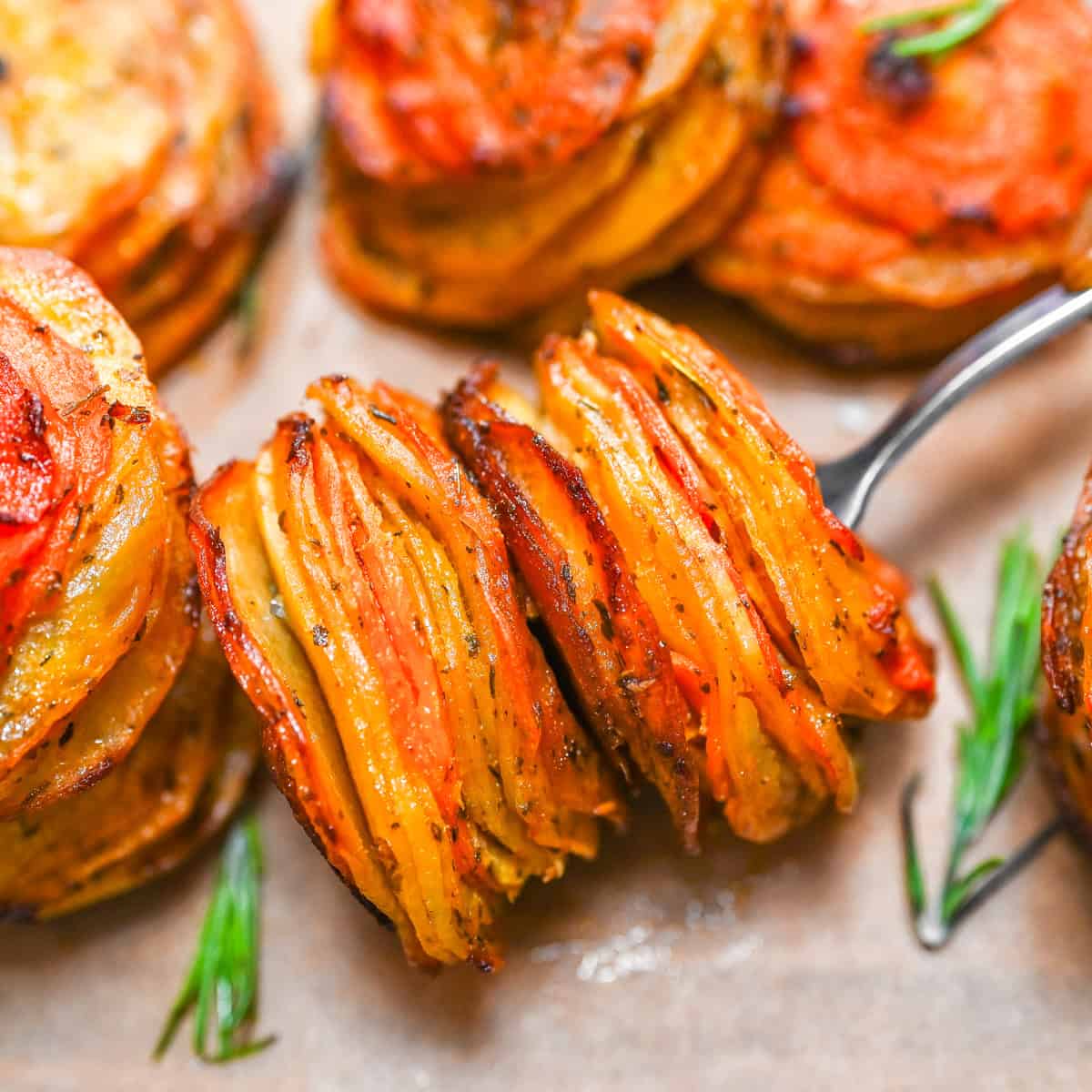 Potato and Carrot Stacks