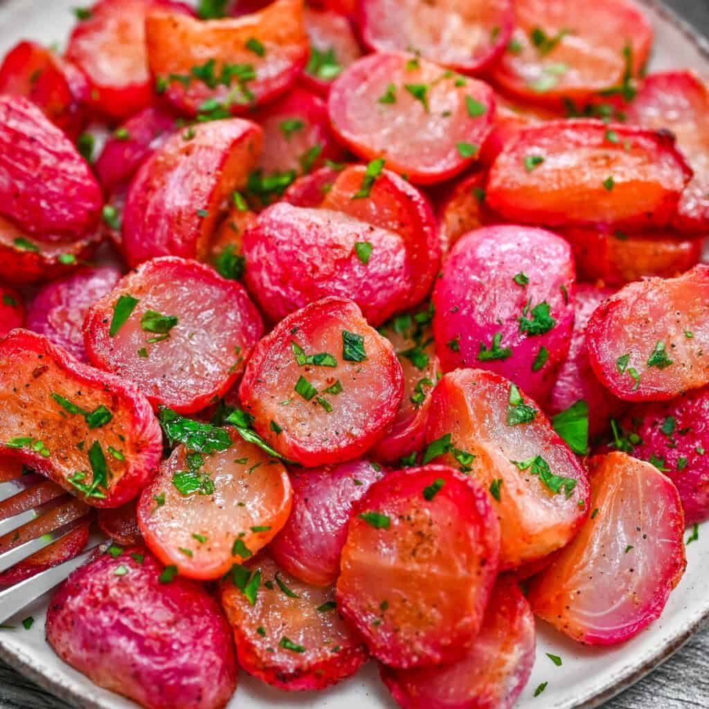Roasted Radishes – Easy & Healthy Side Dish