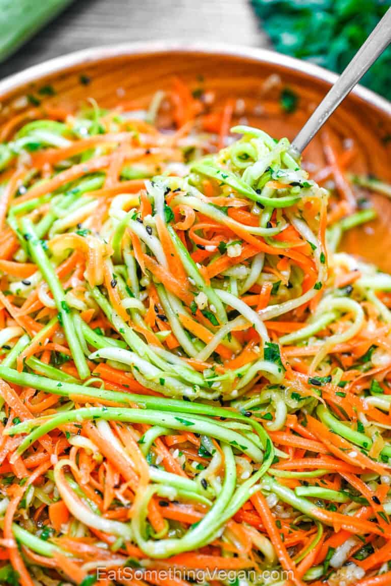 Korean-Style Zucchini Salad (Quick & Crunchy!)